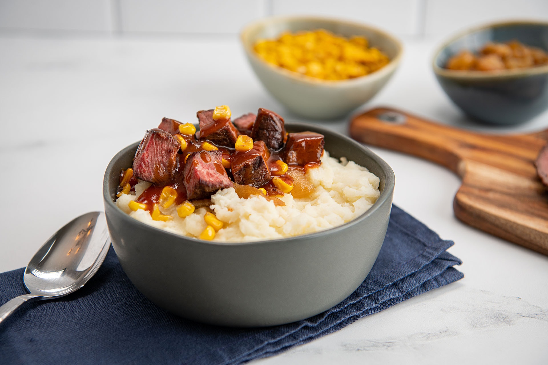 Fan Made - Steak Loaded Idahoan Mashed Potatoes - Idahoan Mashed ...