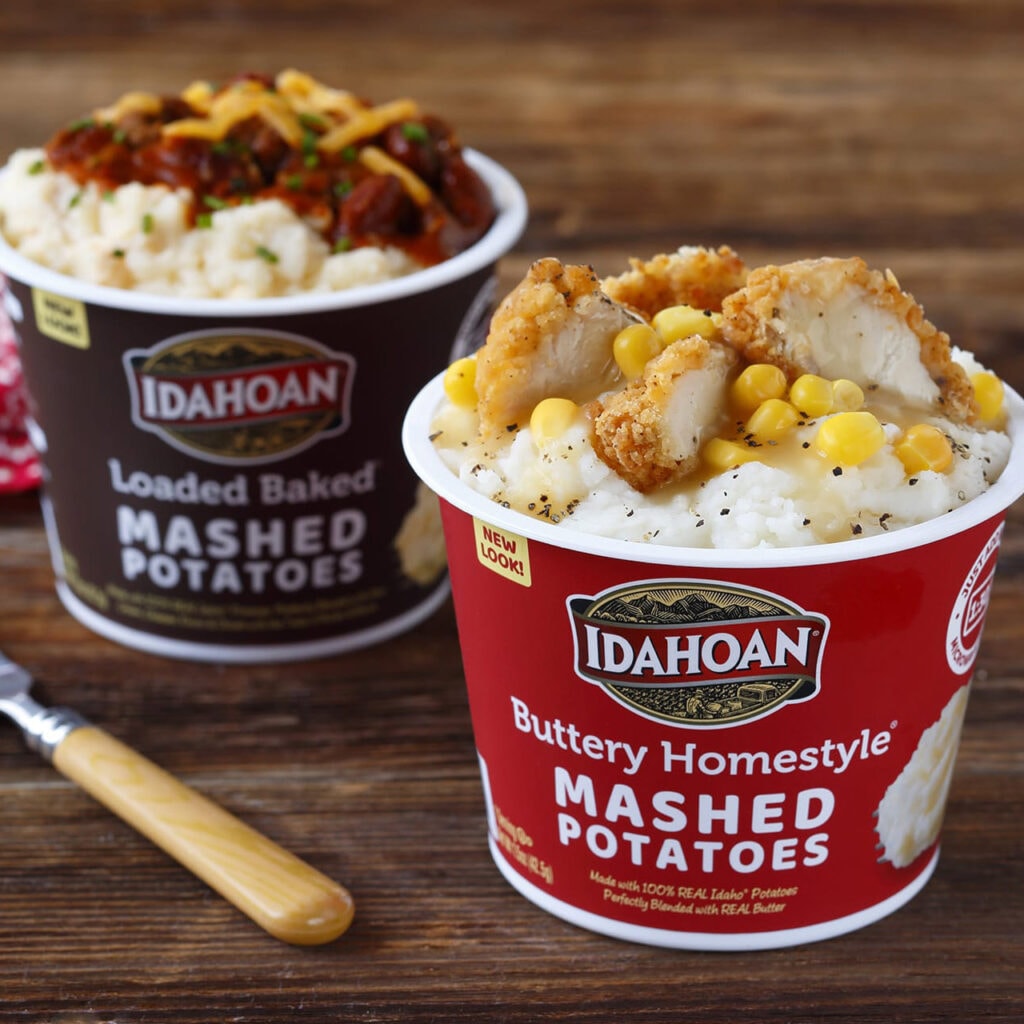 Buttery Homestyle Mashed Potatoes - Idahoan Mashed Potatoes - Idahoan ...